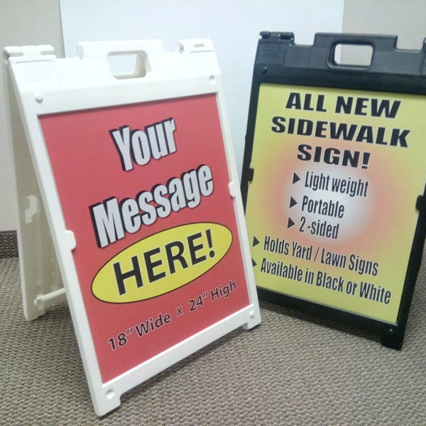 MDX 18″x24″ Mid-Size Sidewalk Sign – Visibility Signage Experts